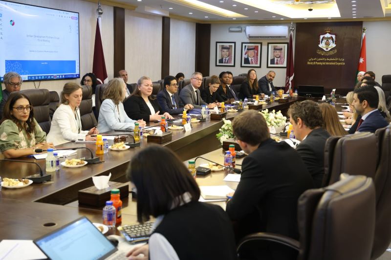 The third meeting of the Jordan Development Partners Group - Ministry ...