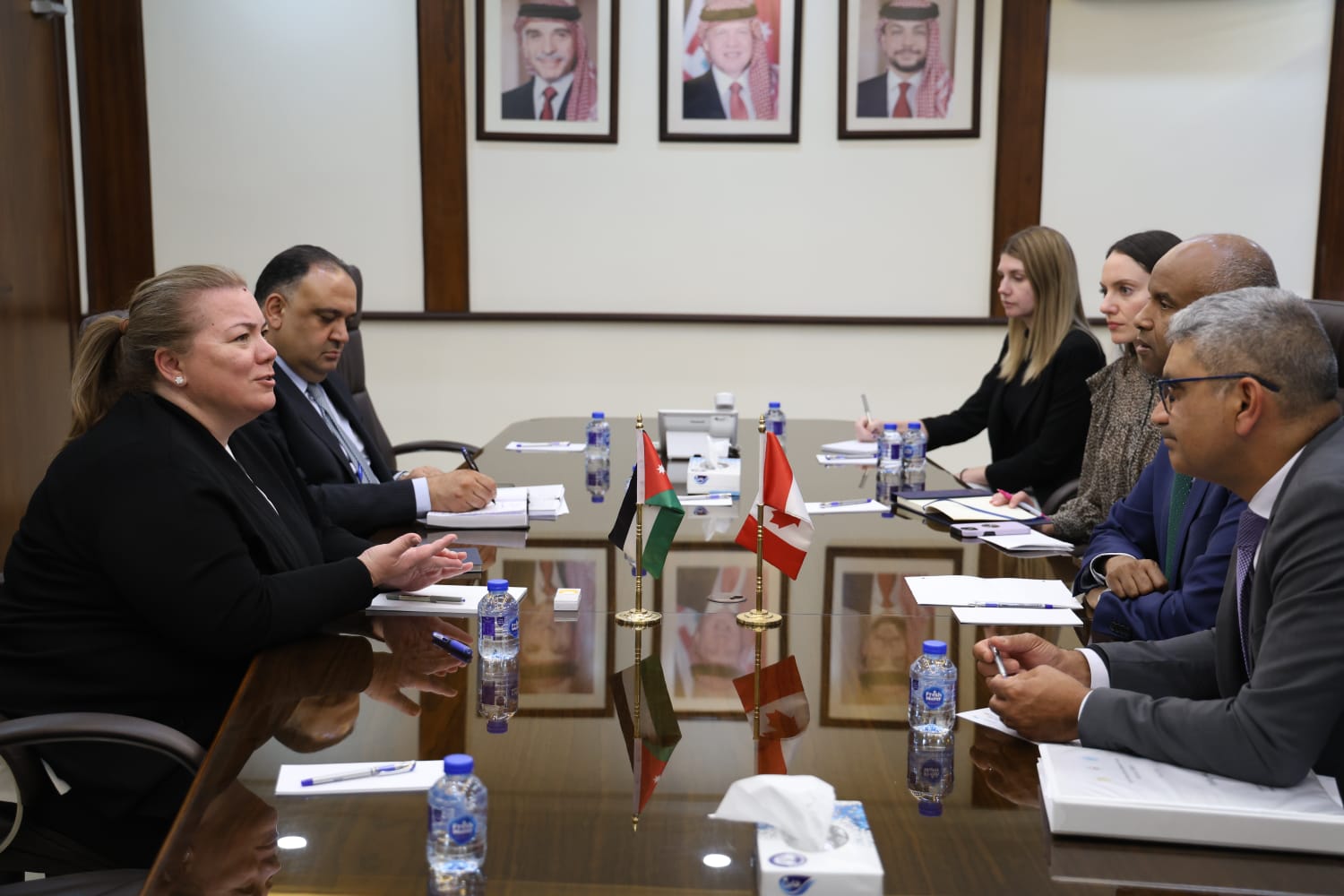 Minister Toukan meets with the Canadian Minister of Development ...