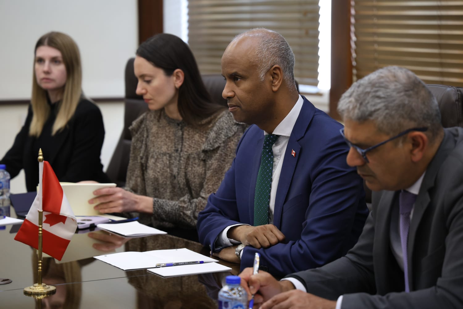 Minister Toukan meets with the Canadian Minister of Development ...